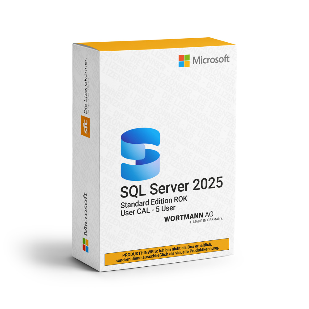 Microsoft SQL Server 2025 05 UCAL ROK Wortmann UCAL | 1088968